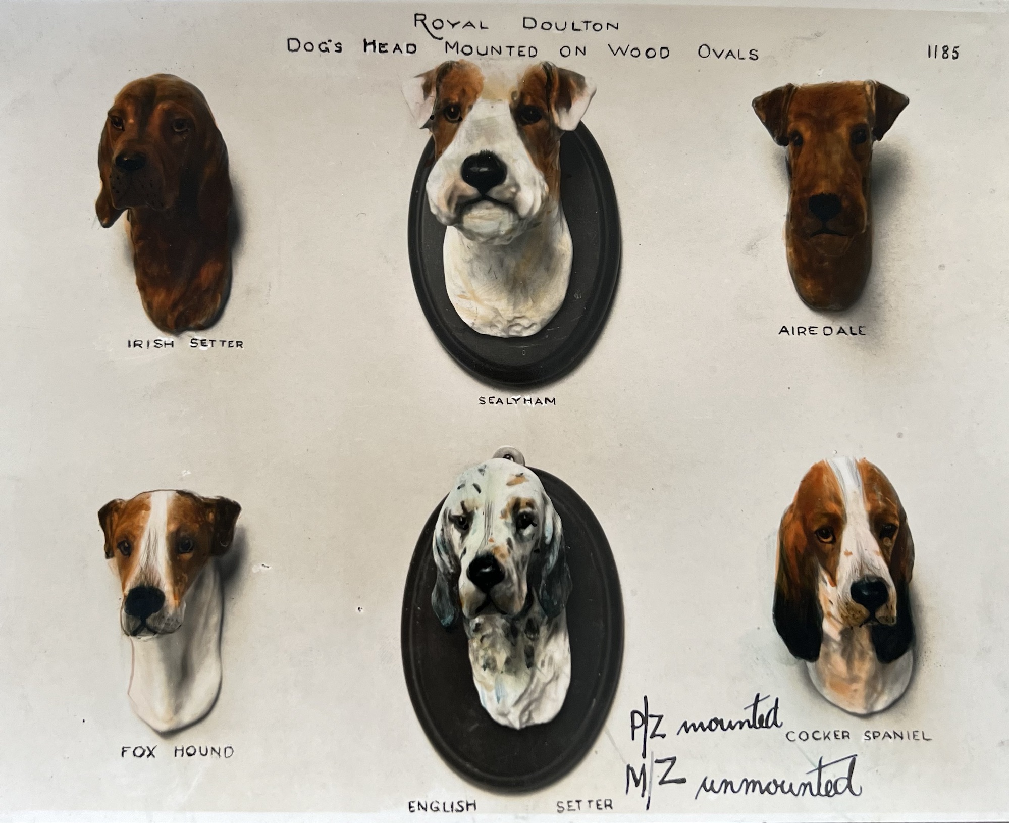 Collecting Royal Doulton dog heads | doultoncollectorsclub